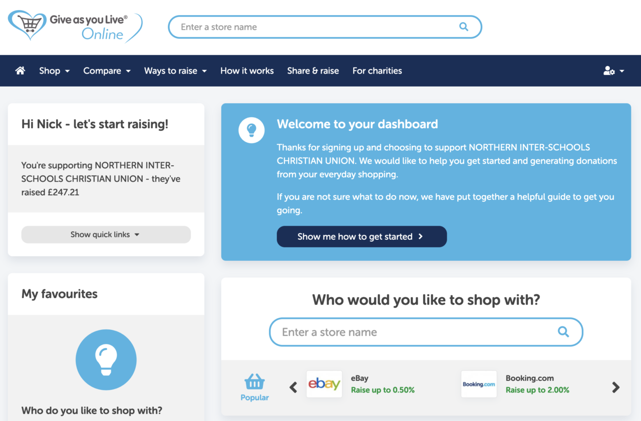 giveasyoulive - niscu